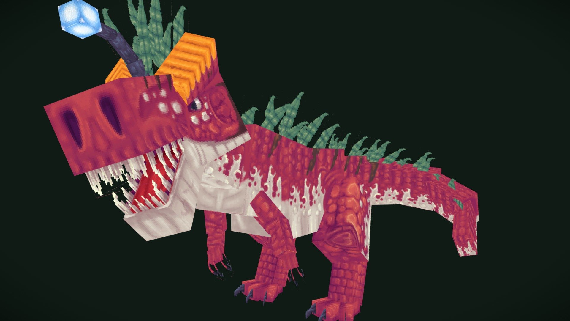 Cave_Rex Blockbench [Hytale] - 3D model by Maks - Art (@maksart1 ...