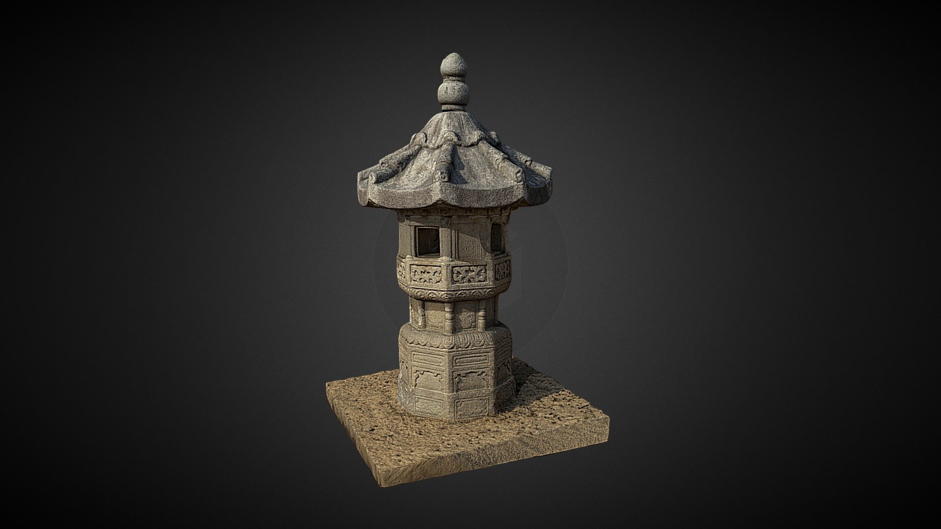 Stele of King Sejong from Yeongneung Sejong019 - 3D model by k28792300 [ee7f694] - Sketchfab