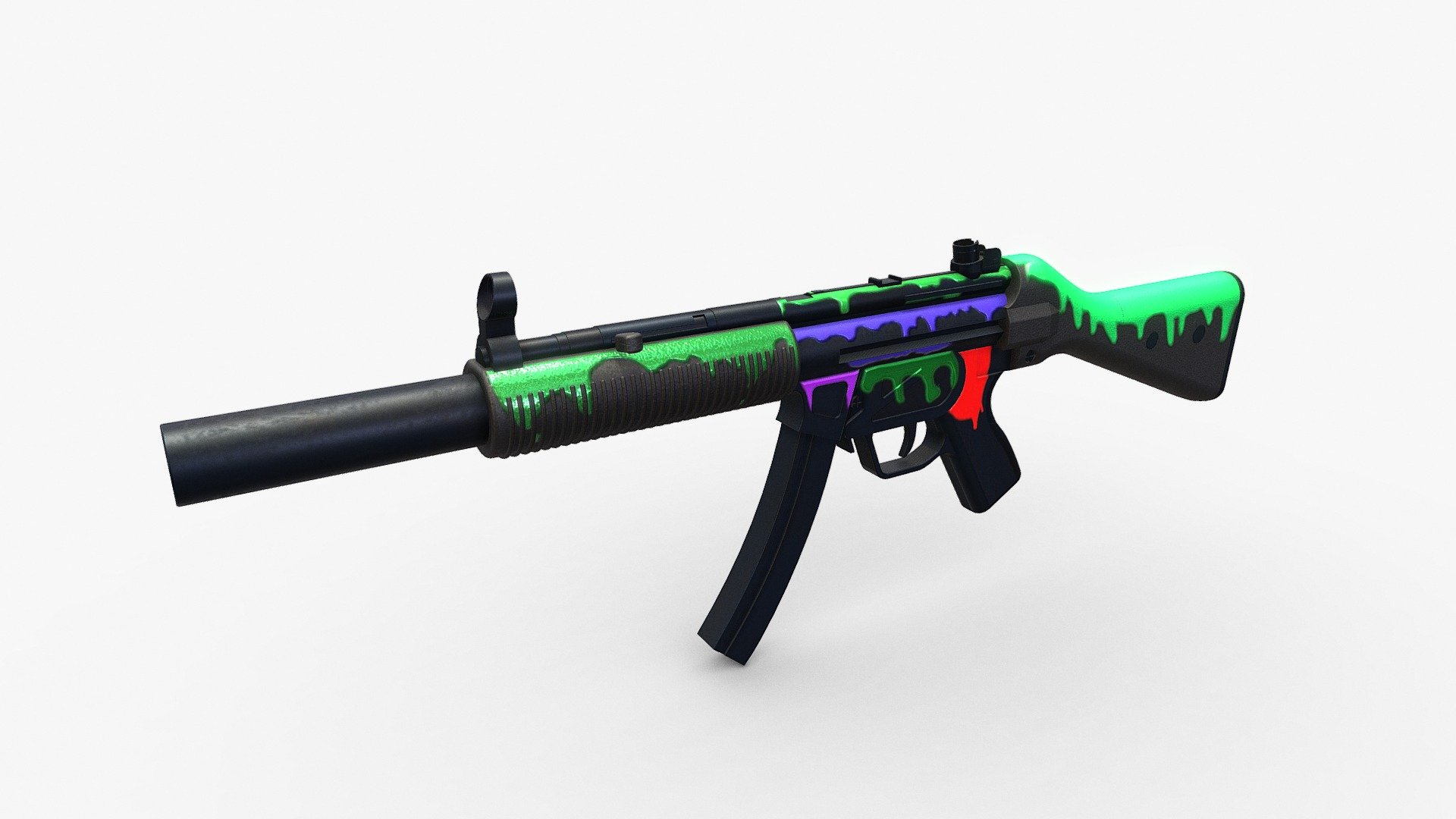 mp5 - Download Free 3D model by Pieter Ferreira (@Badboy17Aiden ...