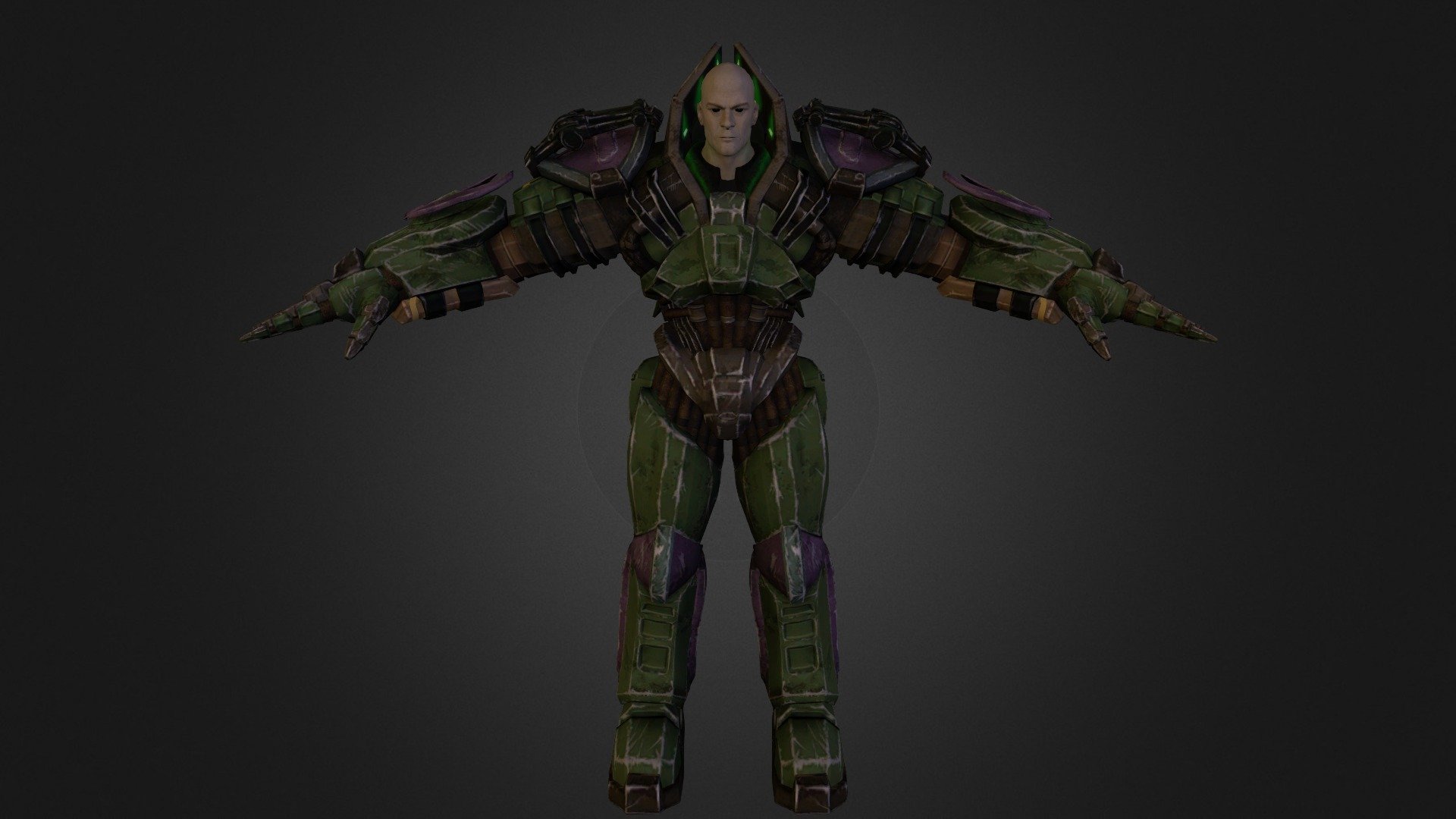 lex luthor - 3D model by fairytailfan97 [ee80faf] - Sketchfab