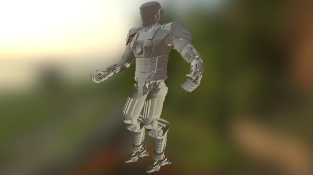 WIP Android/Hightech/Mech Soldier 4 - 3D model by daniel.martin ...