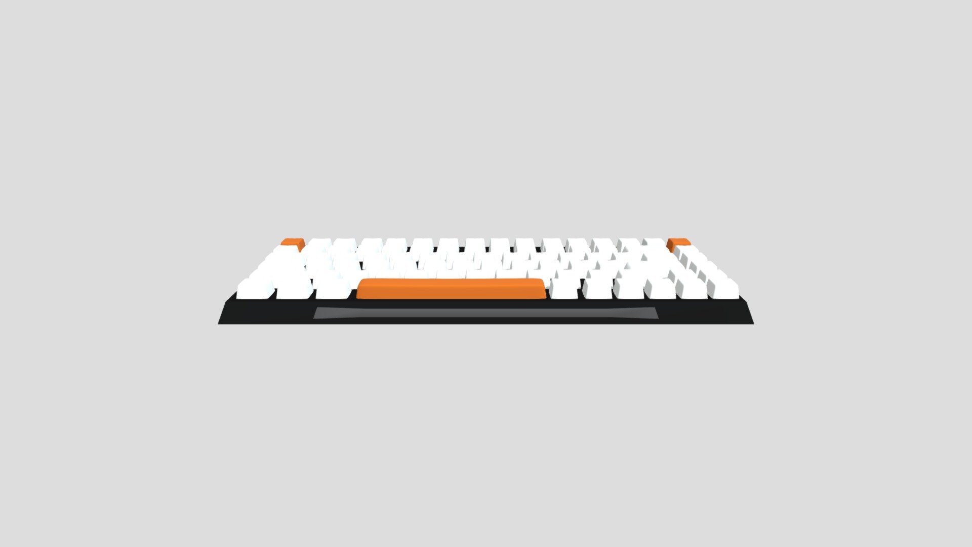 Keyboard Model (realistic) For FREE - Download Free 3D model by King ...