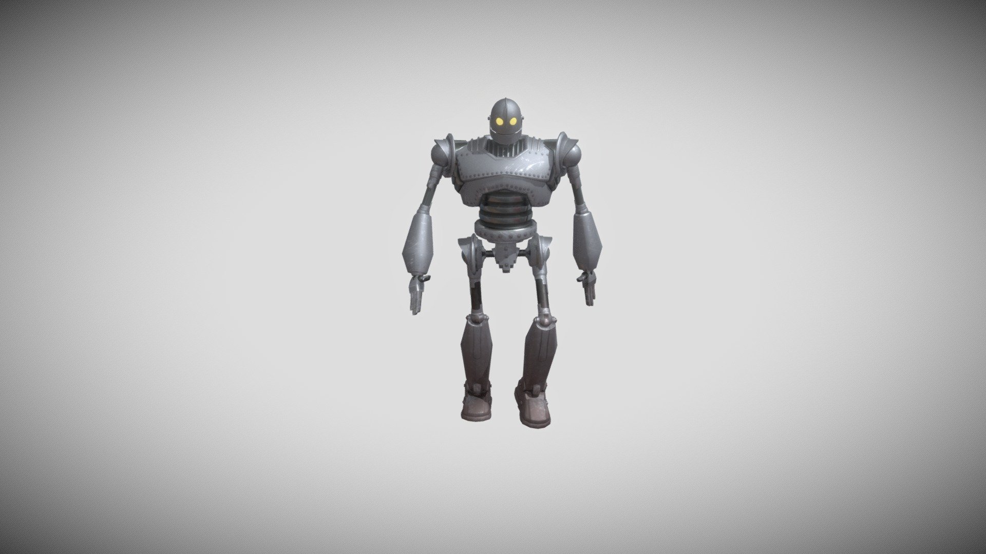 Iron Giant Turntable - 3D model by slkiew [ee89306] - Sketchfab