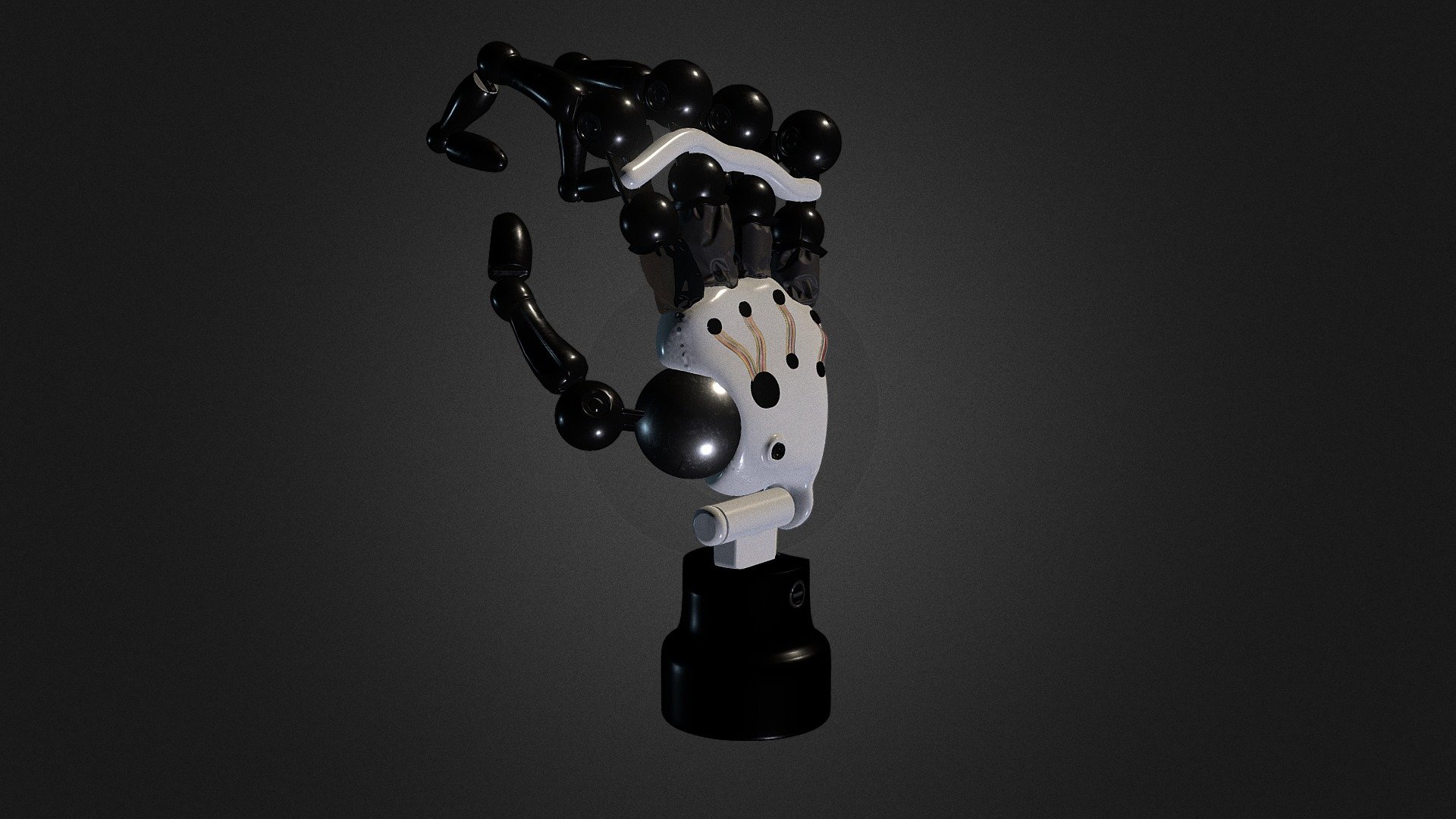 robotic hand - 3D model by Matt M (@m.j.munton) [ee89909] - Sketchfab