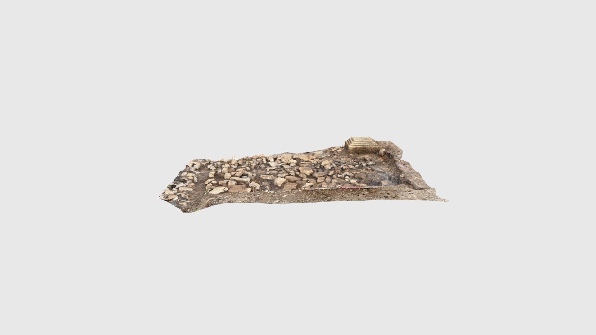 V23-147 southern pillar - Download Free 3D model by VindolandaTrust ...