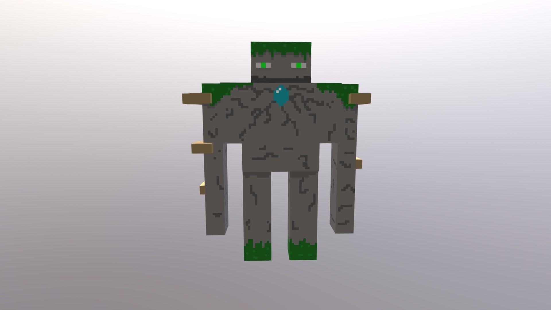 Stone golem - 3D model by TheRandomSword [ee8c5f8] - Sketchfab