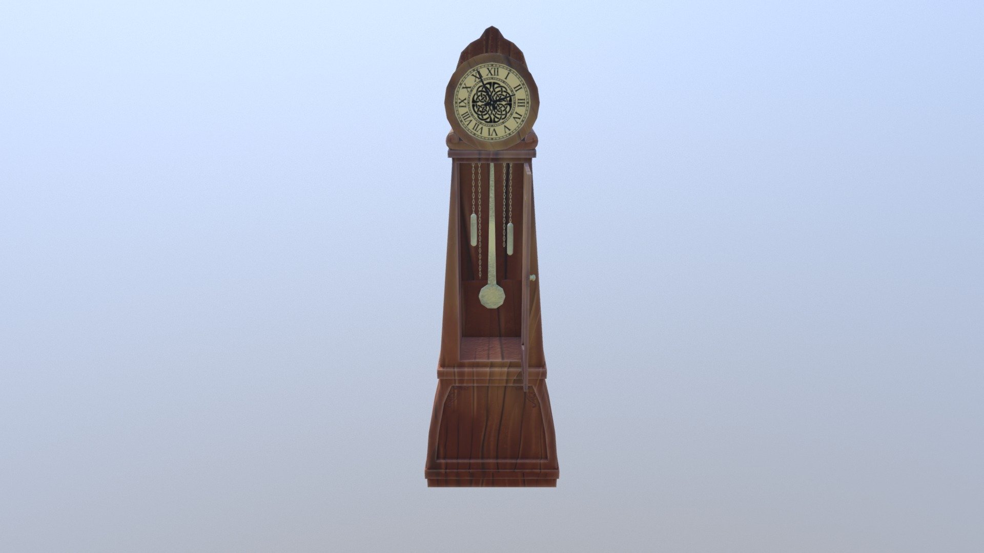 Grandfather Clock - 3D model by Nikkidixon92 (@Mjadixon) [ee8d48e ...