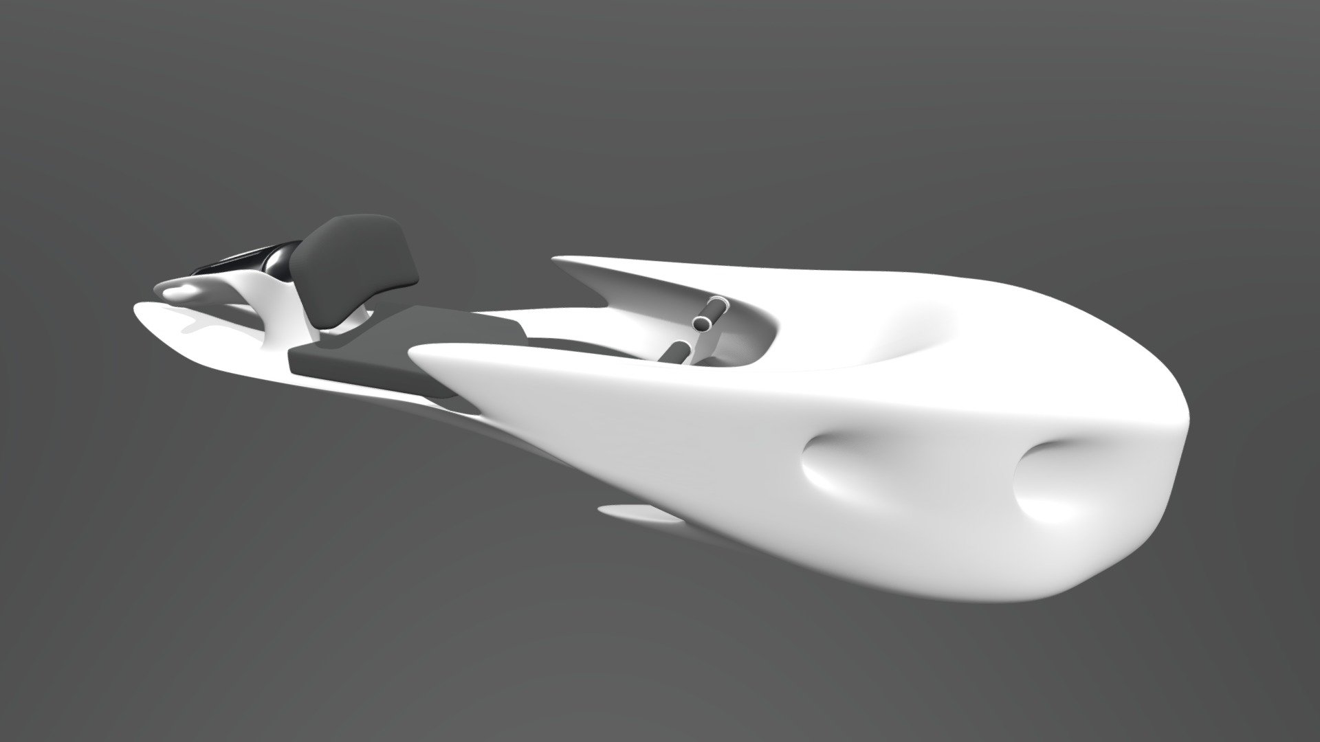 Futuristic motorcycle - 3D model by CYBHERA [ee8e469] - Sketchfab