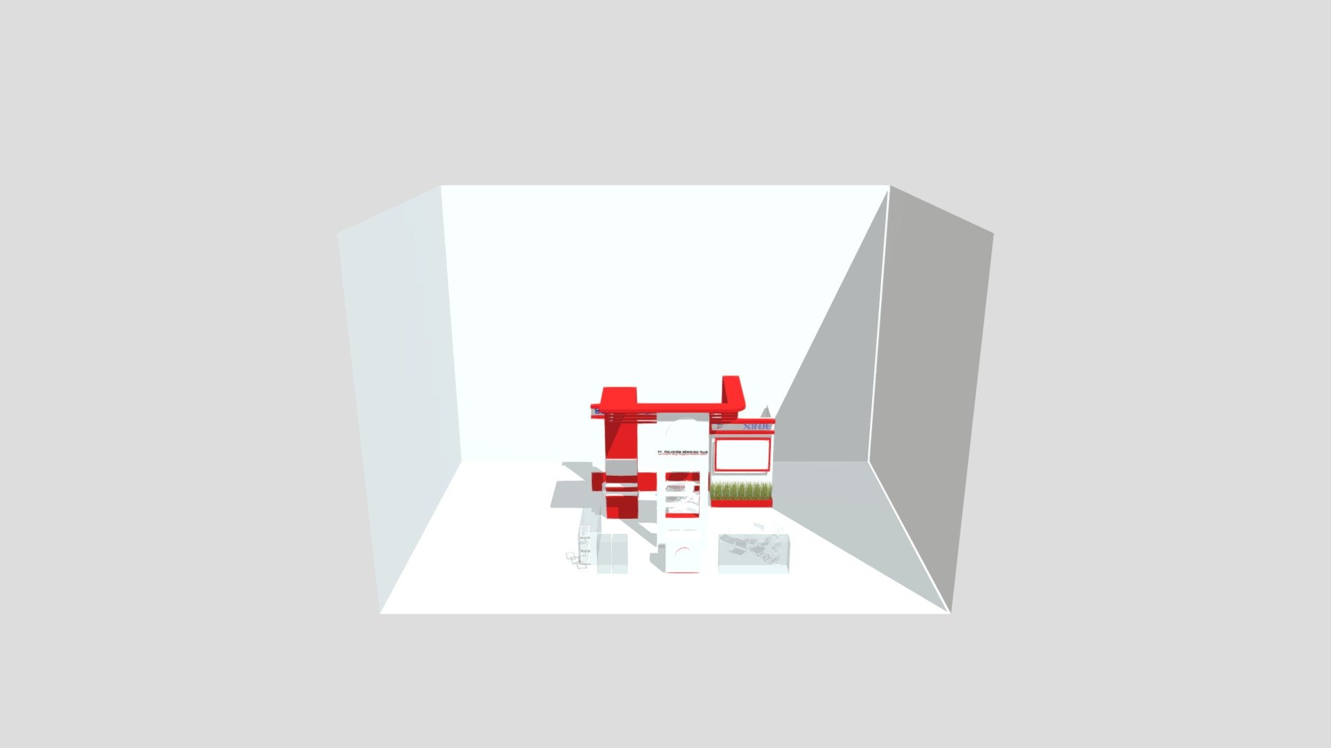 Polychem Booth - 3D model by venianggra [ee8f70f] - Sketchfab