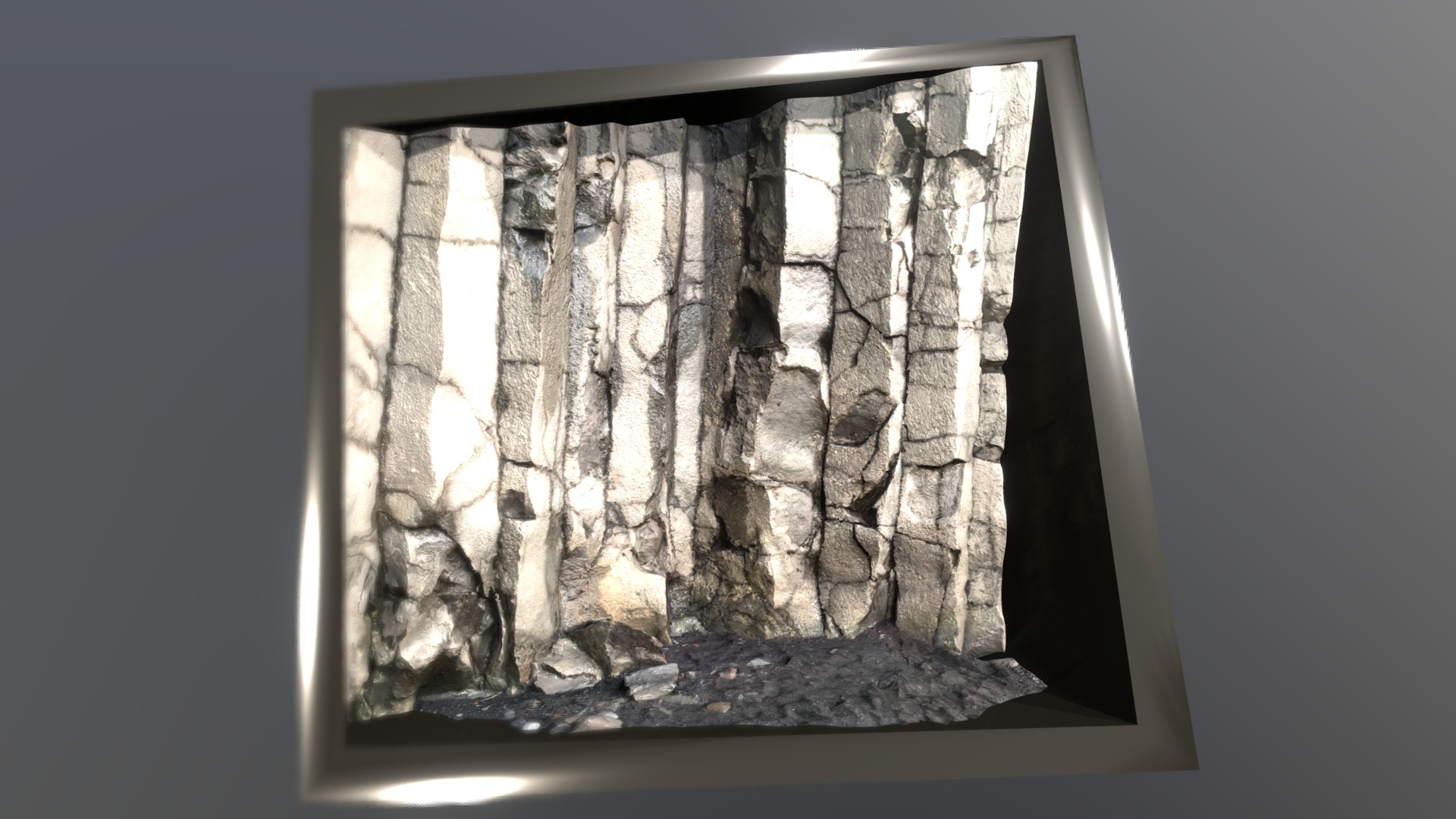 Rock formation - 3D model by manucpr [ee8f8cd] - Sketchfab