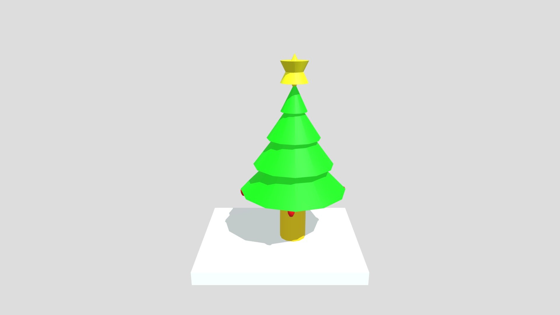 Christmas Tree - 3D model by AVIJAY (@nsadani786) [ee90812] - Sketchfab