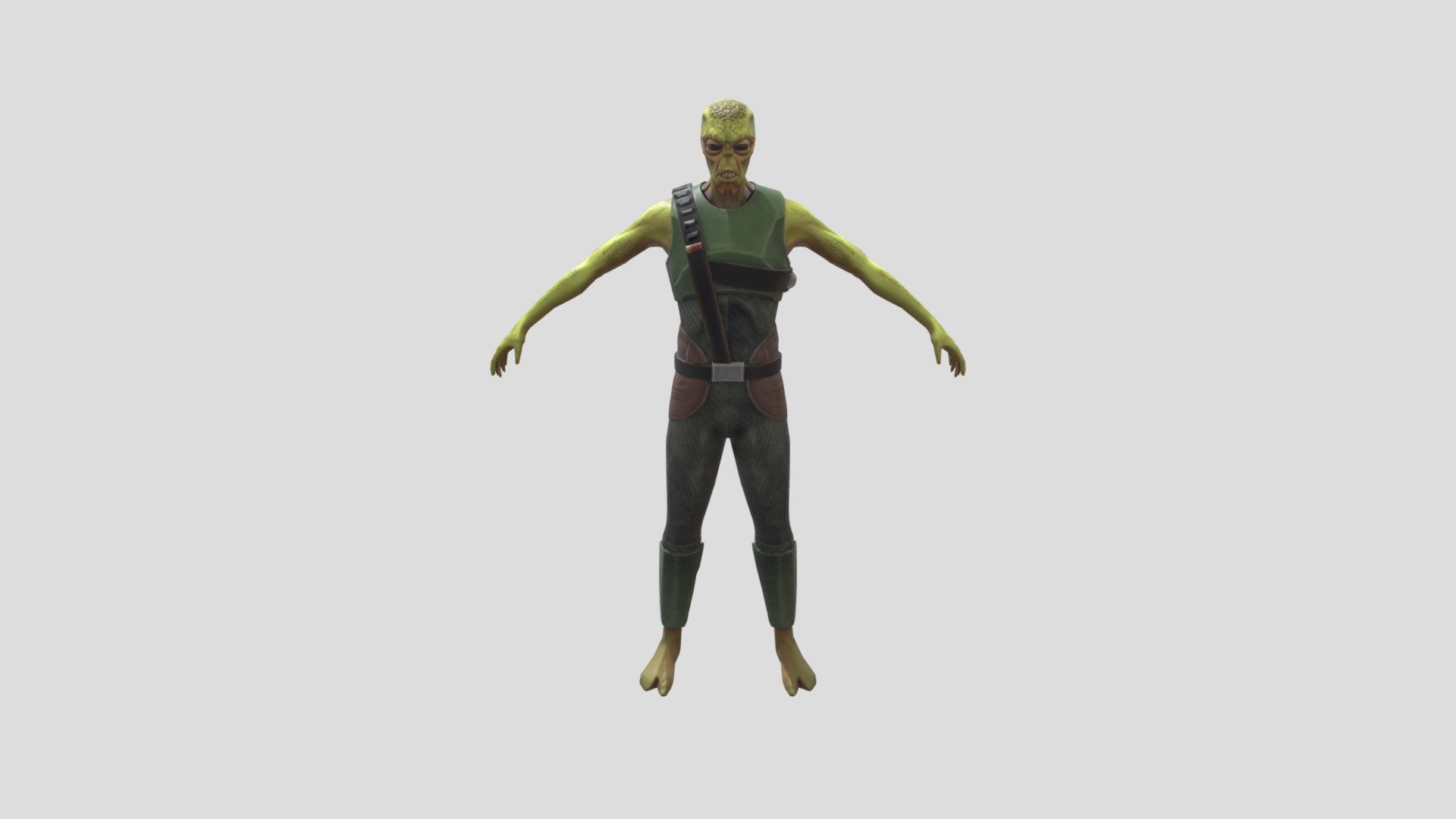 Weak Enemy Character - 3D model by NoahThompson99 [ee90ed5] - Sketchfab