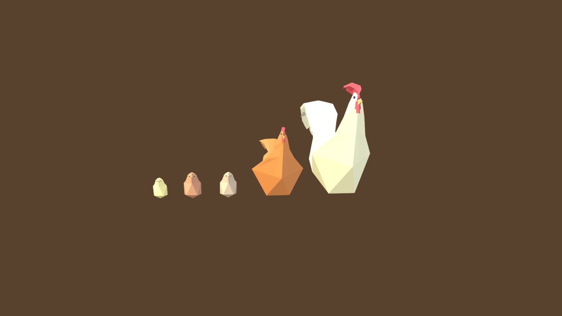 ChickenS - 3D model by kate (@gladosway) [ee91283] - Sketchfab