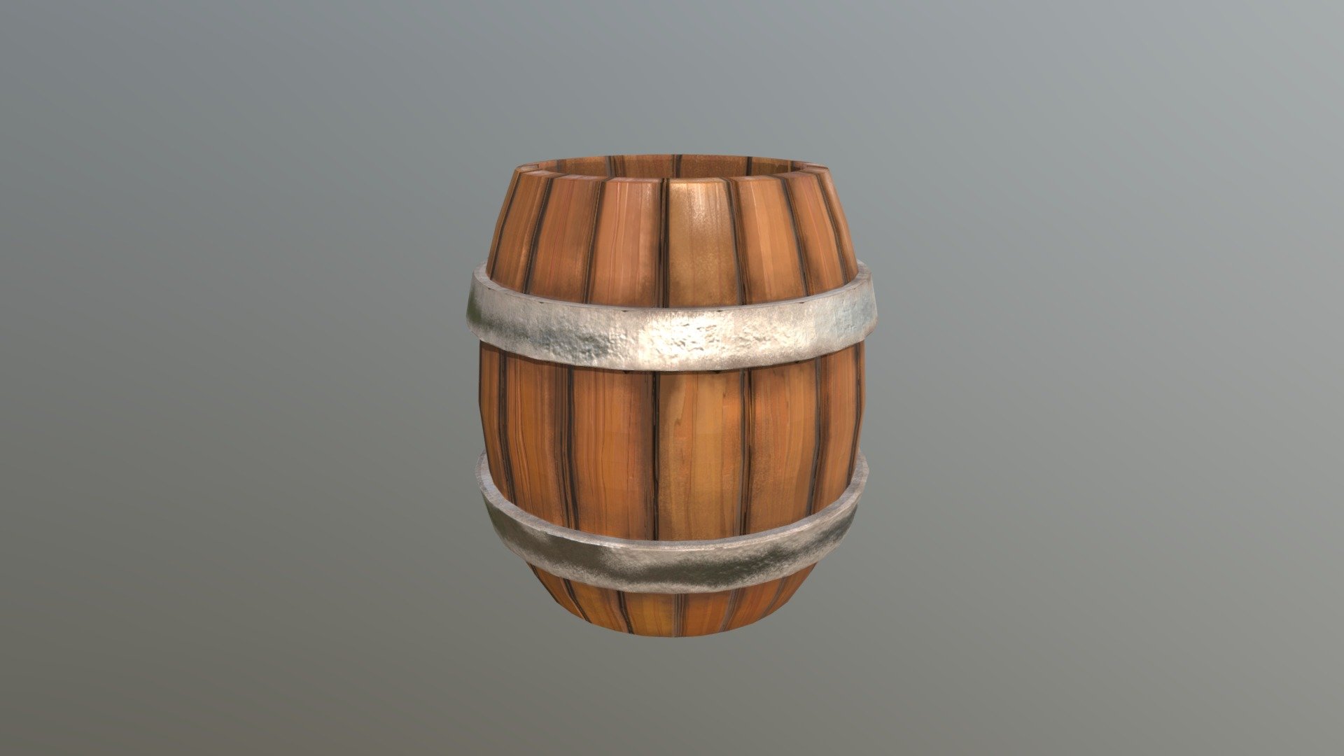Dirty stylized barrel - 3D model by Meanphrog [ee91ba8] - Sketchfab