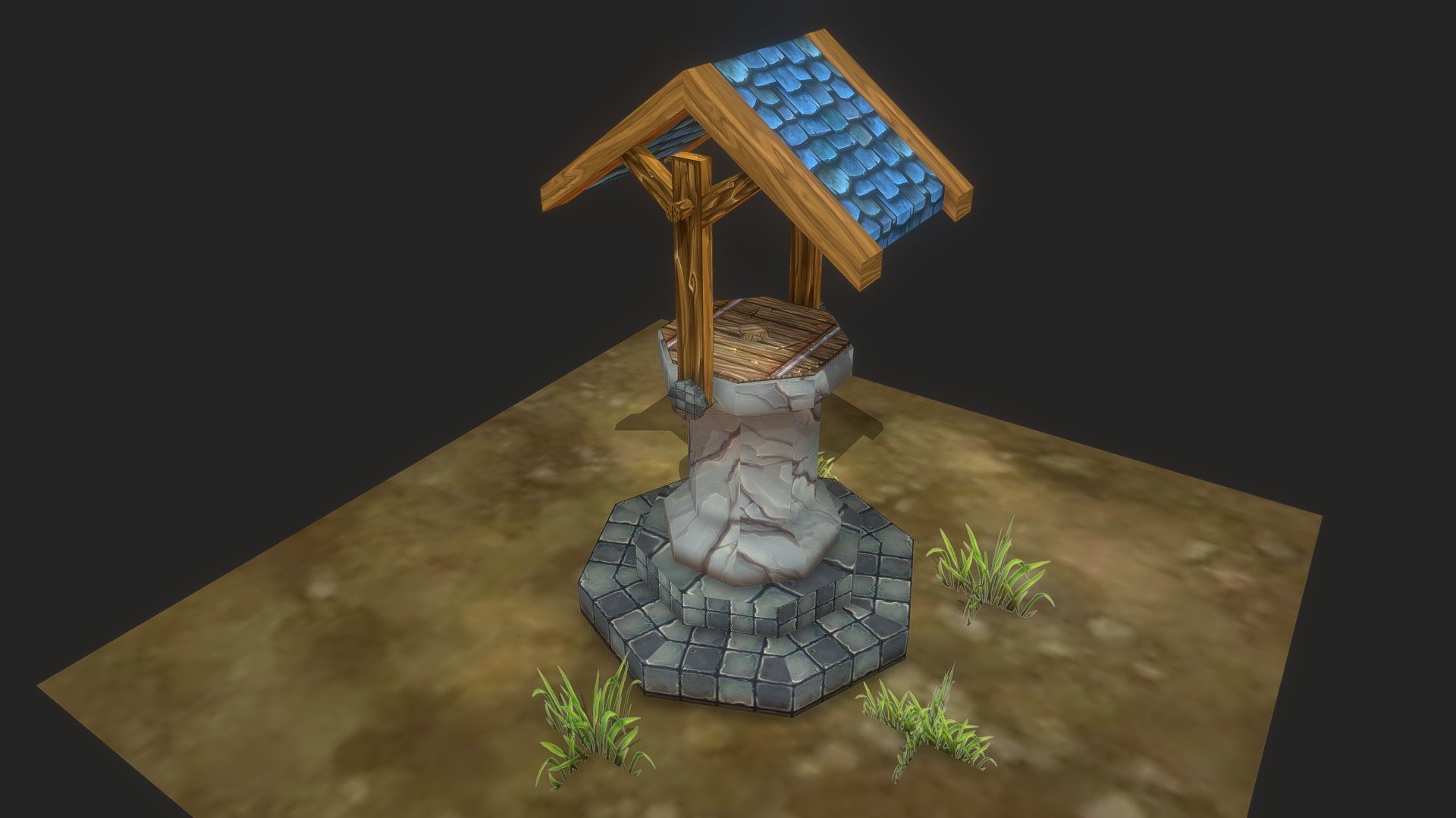 Well - Class 2 Blender Low Poly 3D - 3D model by jazp3r [ee93039 ...