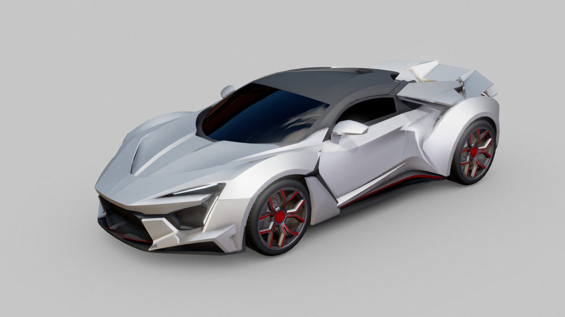 W Motors Fenyr Supersport - 3D model by iSteven (@OneSteven) [ee93bd3 ...