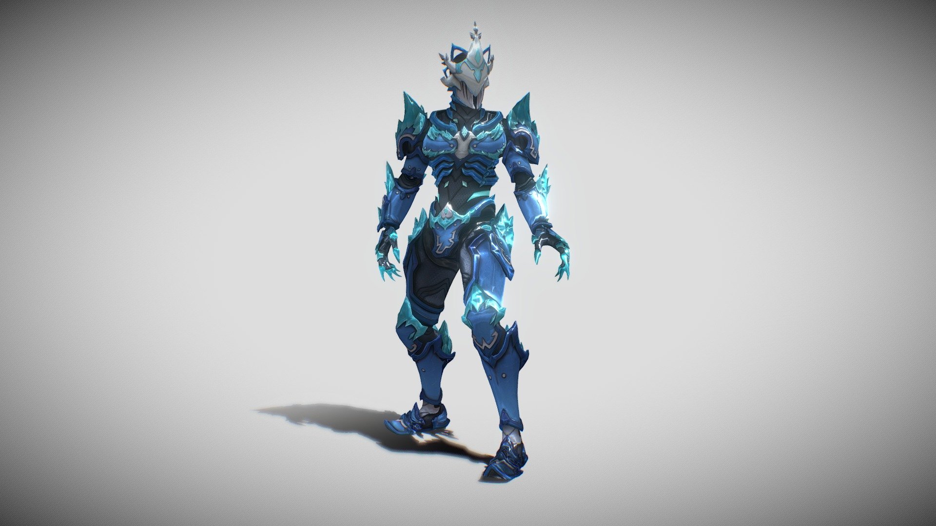Winter Genji - 3D model by middlewin [ee9628b] - Sketchfab