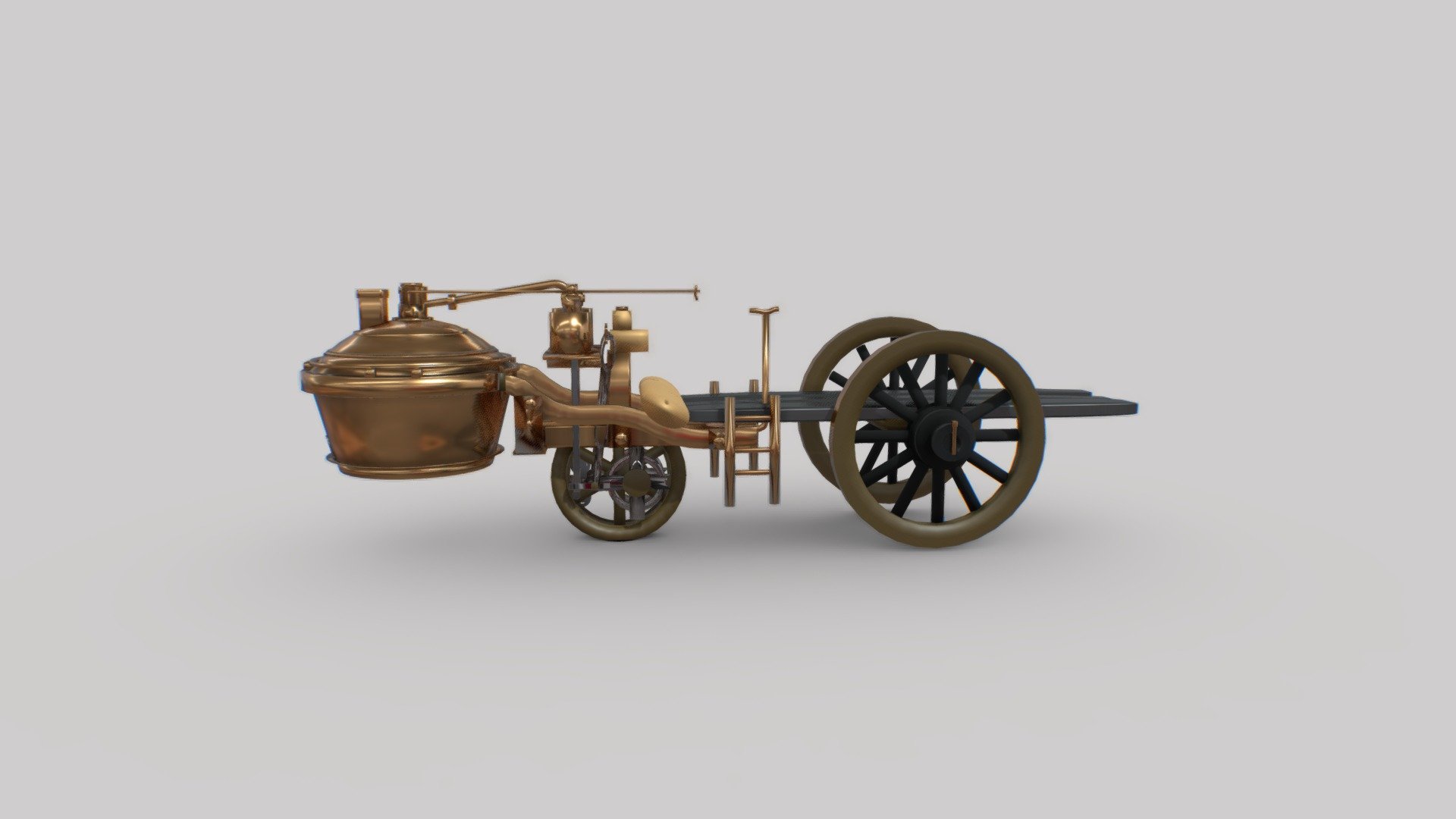 Steam vehicle - 3D model by nissiraah777 [ee96403] - Sketchfab