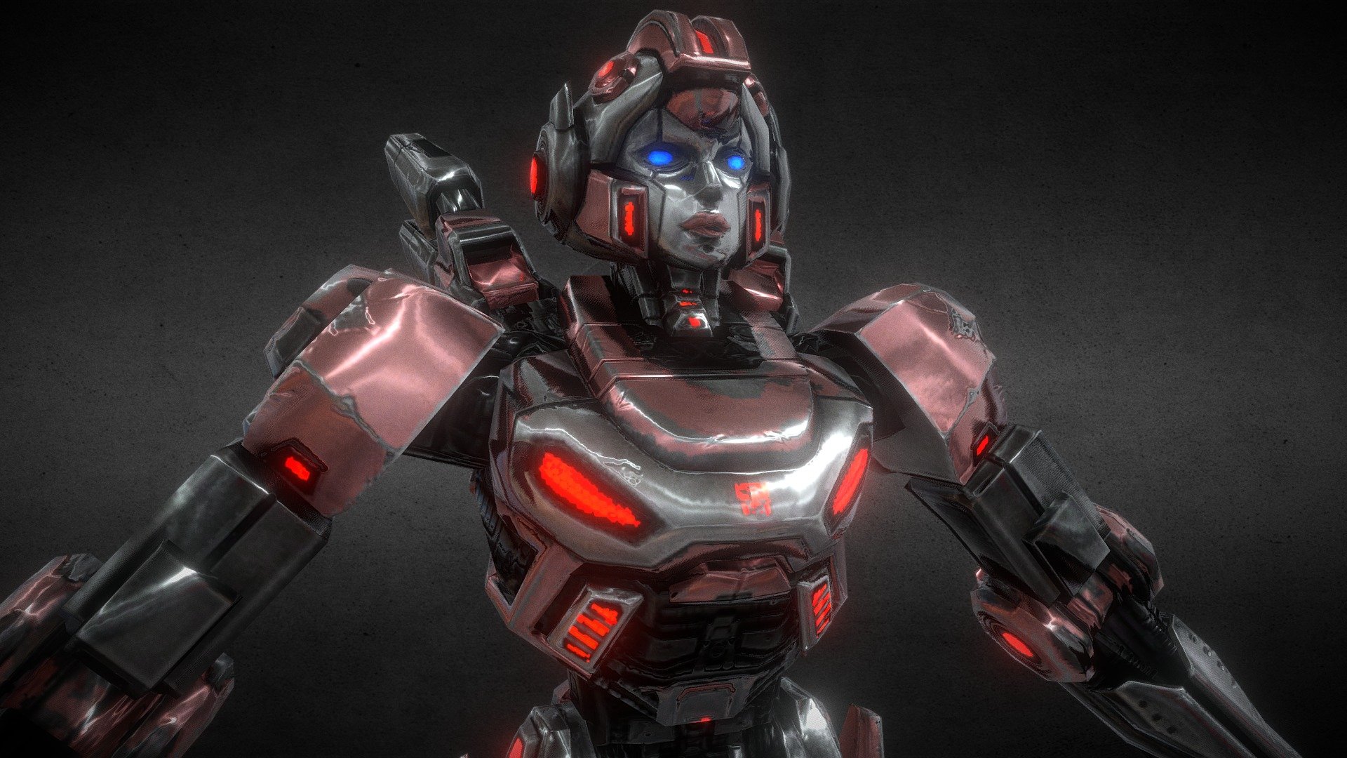 War For CyberTron: Arcee - Download Free 3D model by masoudnayab [ee97556] - Sketchfab