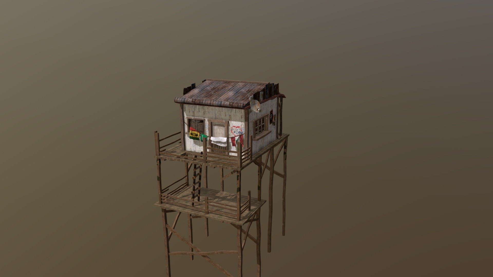 Building 2 - TEST - 3D model by HannoStevens [ee97849] - Sketchfab