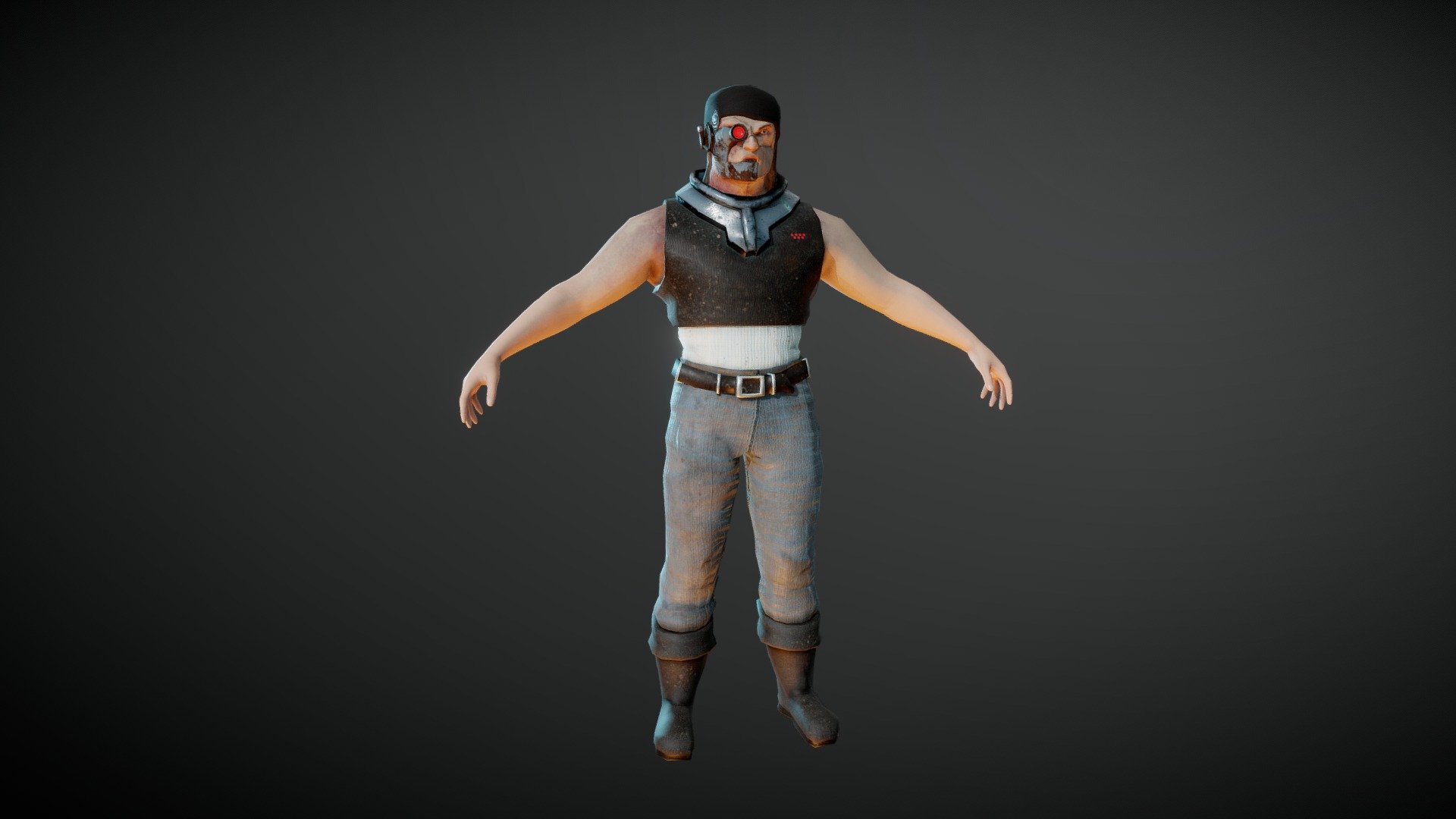 Space Pirate - 3D model by Snowlina [ee99815] - Sketchfab