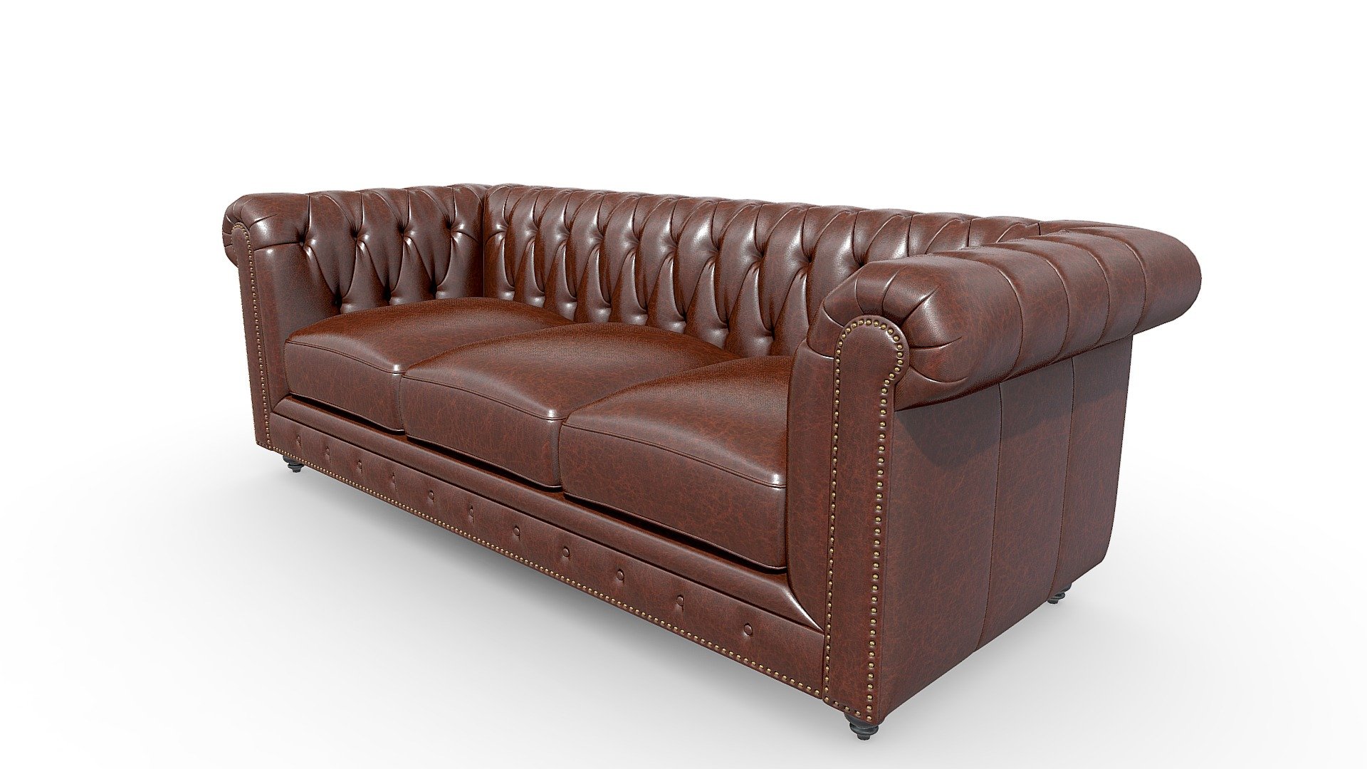 Chesterfield Sofa - 3D model by VMT Solutions (@vmts) [ee99bf2] - Sketchfab