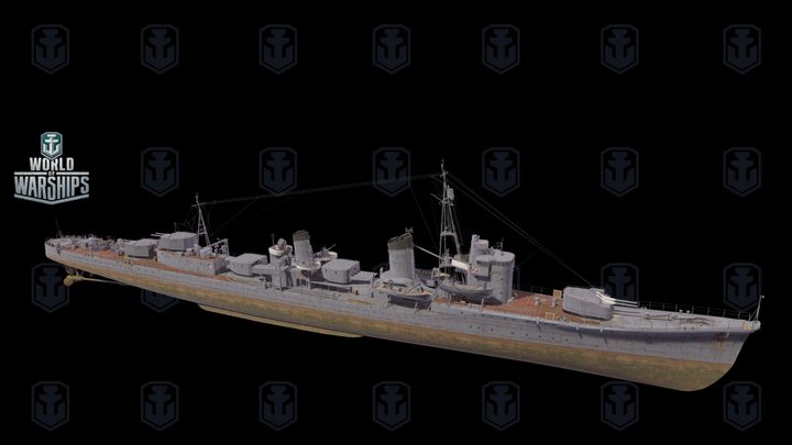 Asashio 3D models - Sketchfab