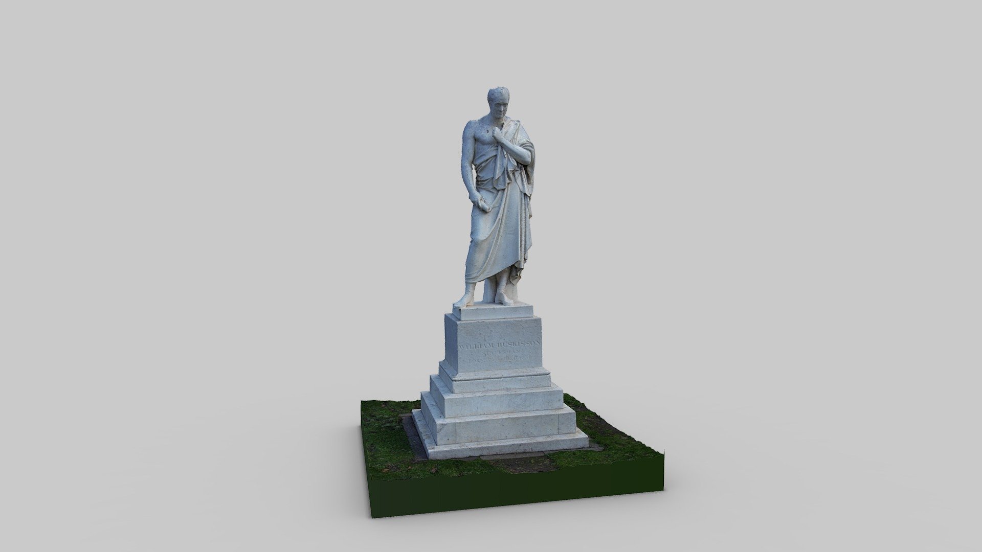 William Huskisson Statue - Download Free 3D model by artfletch [ee9ce7c ...