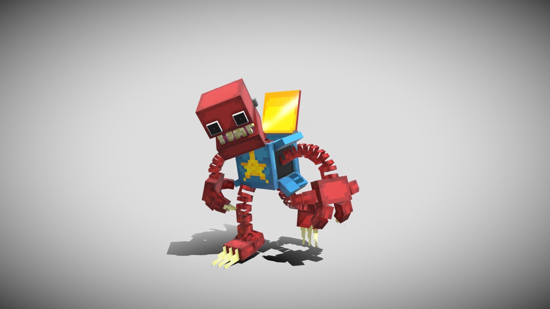 Boxy Boo 3d Model By Eeeeeeeeeeeeerandomlllllllllleiakeidas Flowey