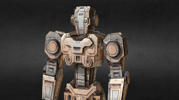 Paperrobot 3D models - Sketchfab