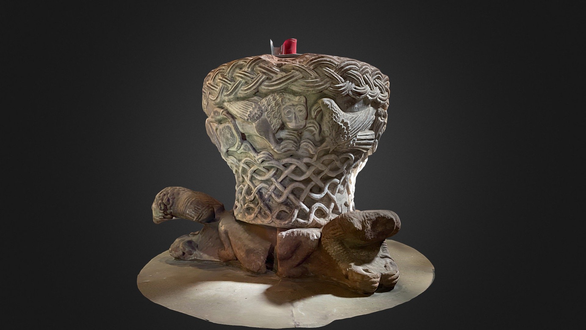 Font, Castle Frome - 3D model by Digital Heritage (@3dheritage ...