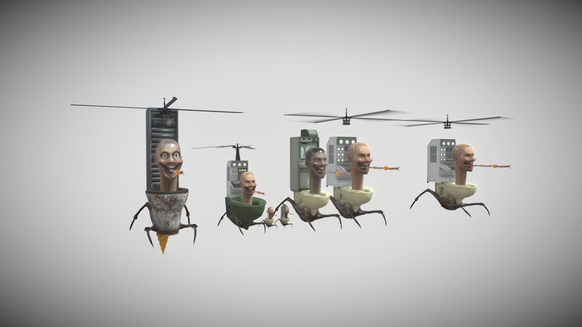 parasite pack - Download Free 3D model by photon (that one larry ...