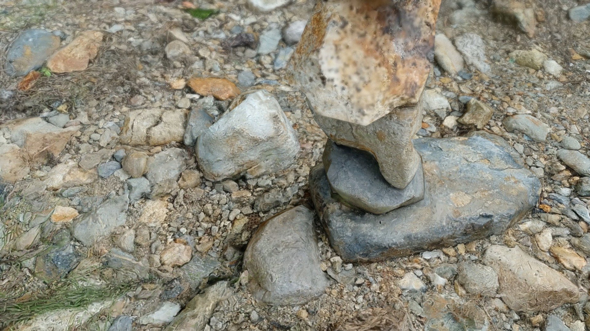 Pebbles - Download Free 3D model by ivwvj [eea14b7] - Sketchfab