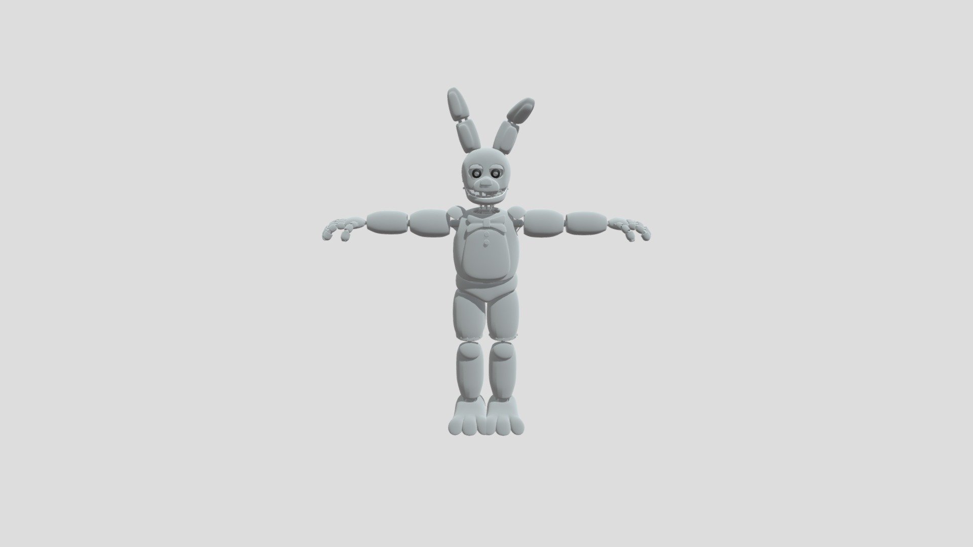 Spring Bonnie-AR - Download Free 3D model by Nic0Animates ...