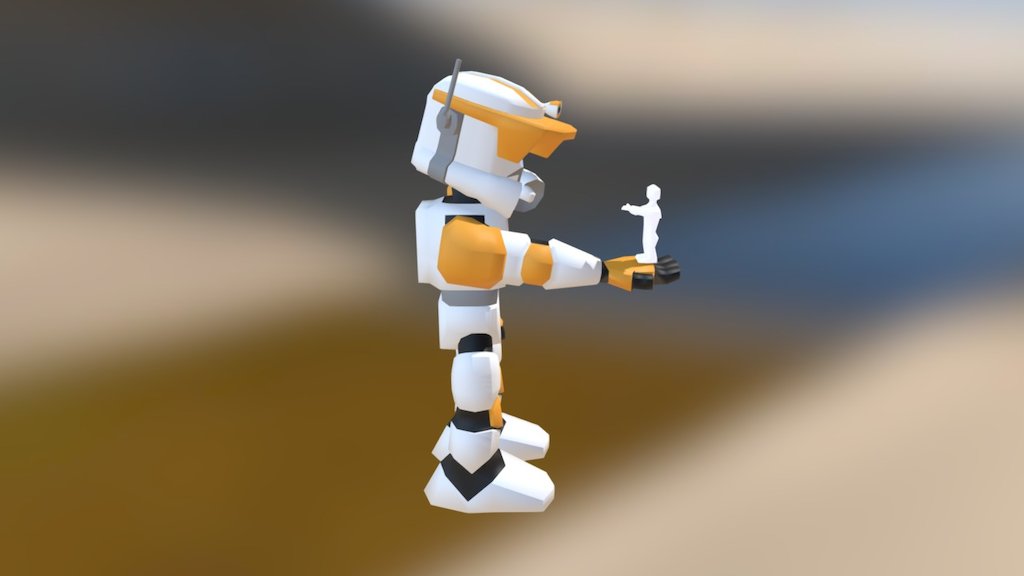 Commander Cody WIP - 3D model by Aurelio Maldonado (@Sabandija ...