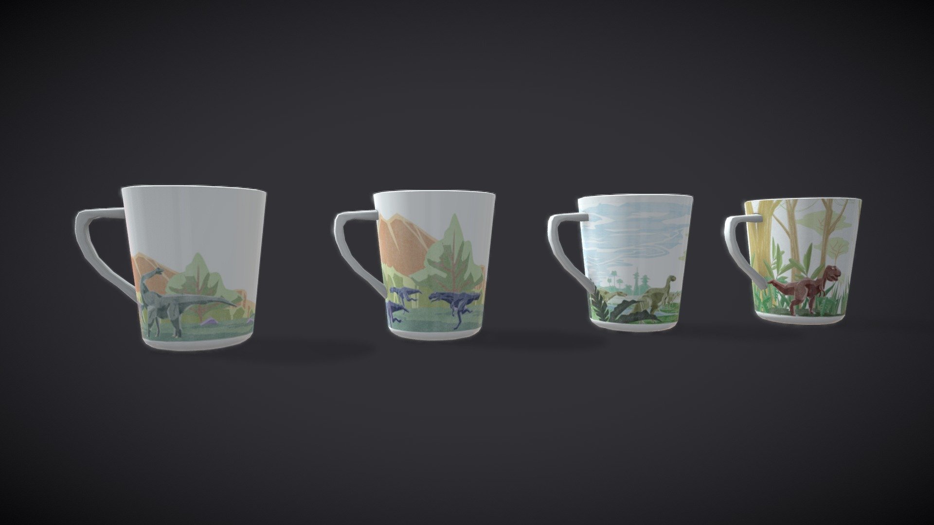 Museum Of Natural History | Mugs - Buy Royalty Free 3D model by ...