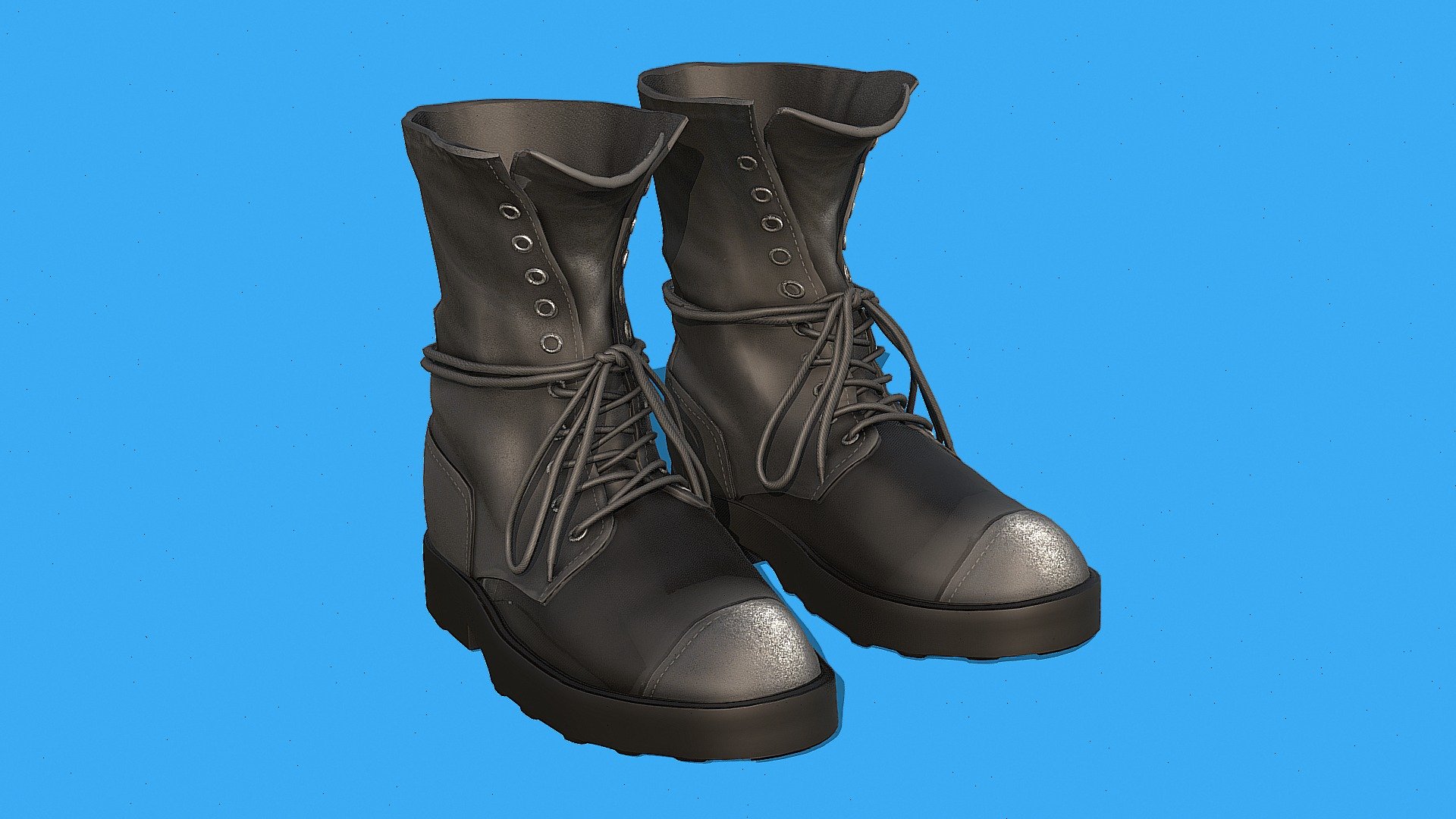 Steel-toed boots 3D Model - Download Free 3D model by ℜ𝔢𝔞𝔩 𝔖𝔩𝔦𝔪 𝔖𝔥𝔞𝔡𝔶 ...