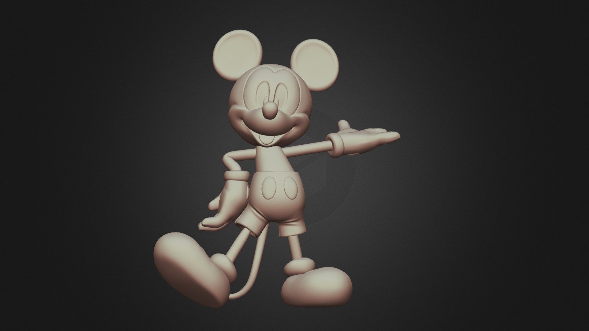 MICKEY MOUSE - Buy Royalty Free 3D model by Gom 3D (@Gom3d) [eea51e5 ...