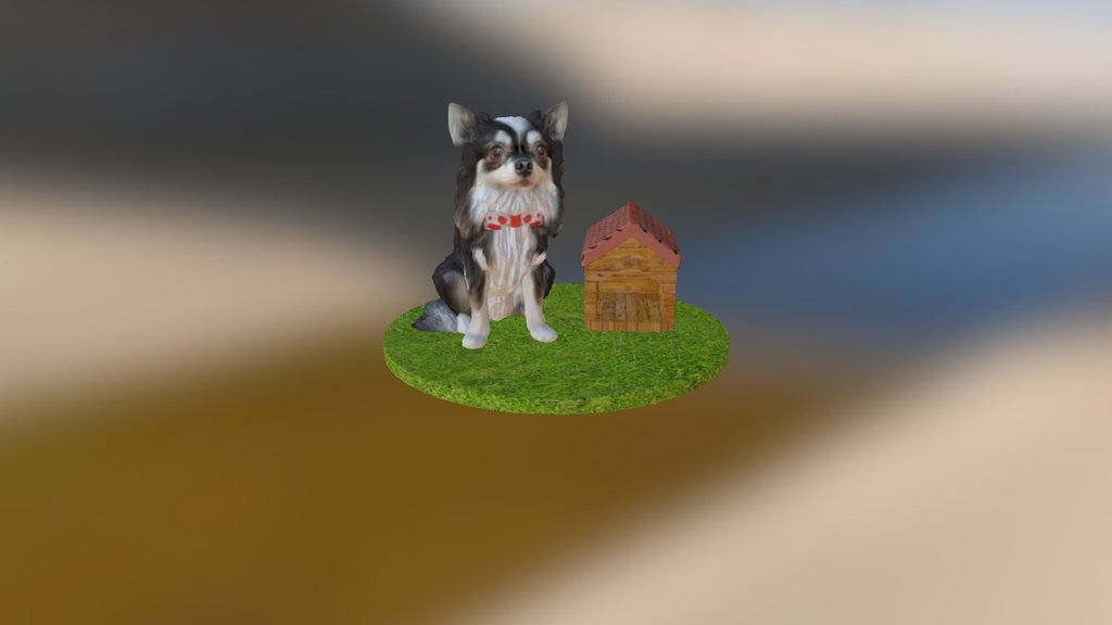 Dog+base+house 100mmh - 3D model by 3dwave [eea5c6d] - Sketchfab