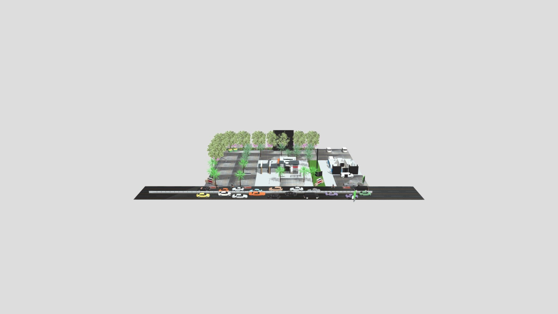 Tha Lounge Soulfood & Cafe FULL FURNISHED - Copy - Download Free 3D ...