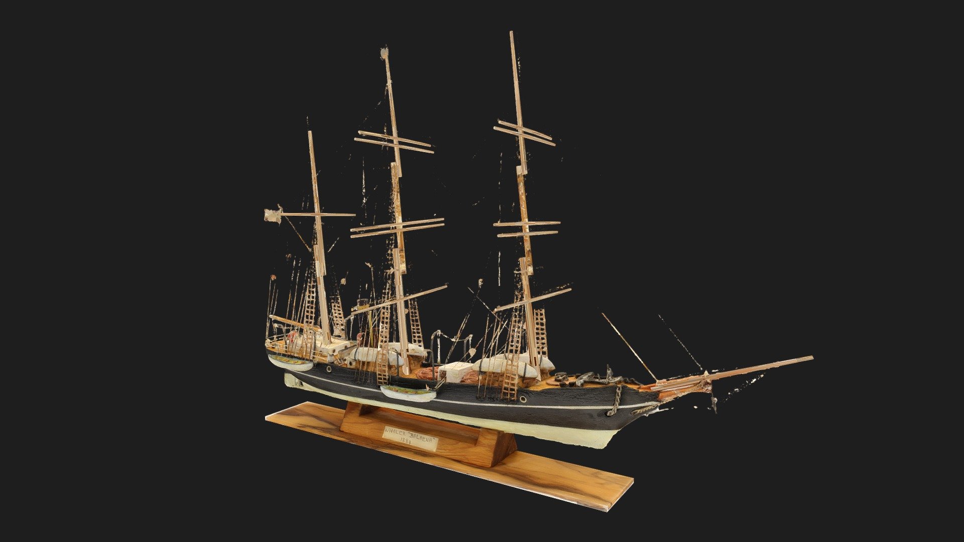 2012-64-2 Model of Whaler Balaena - 3D model by mcmanusdundee [eea664b ...