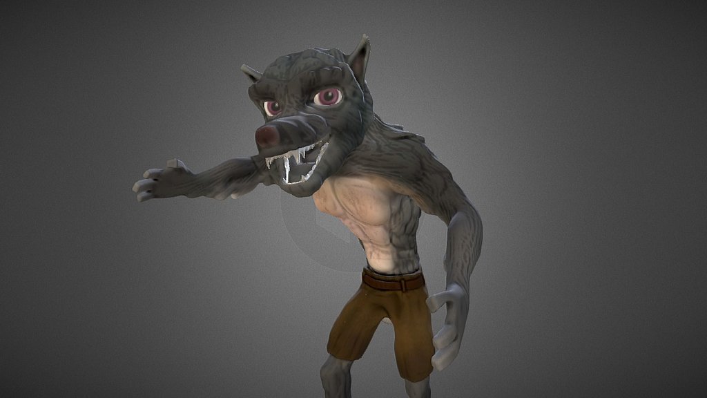 WereWolf - 3D model by Jakob Baldwin (@lord00120) [eea7e0f] - Sketchfab
