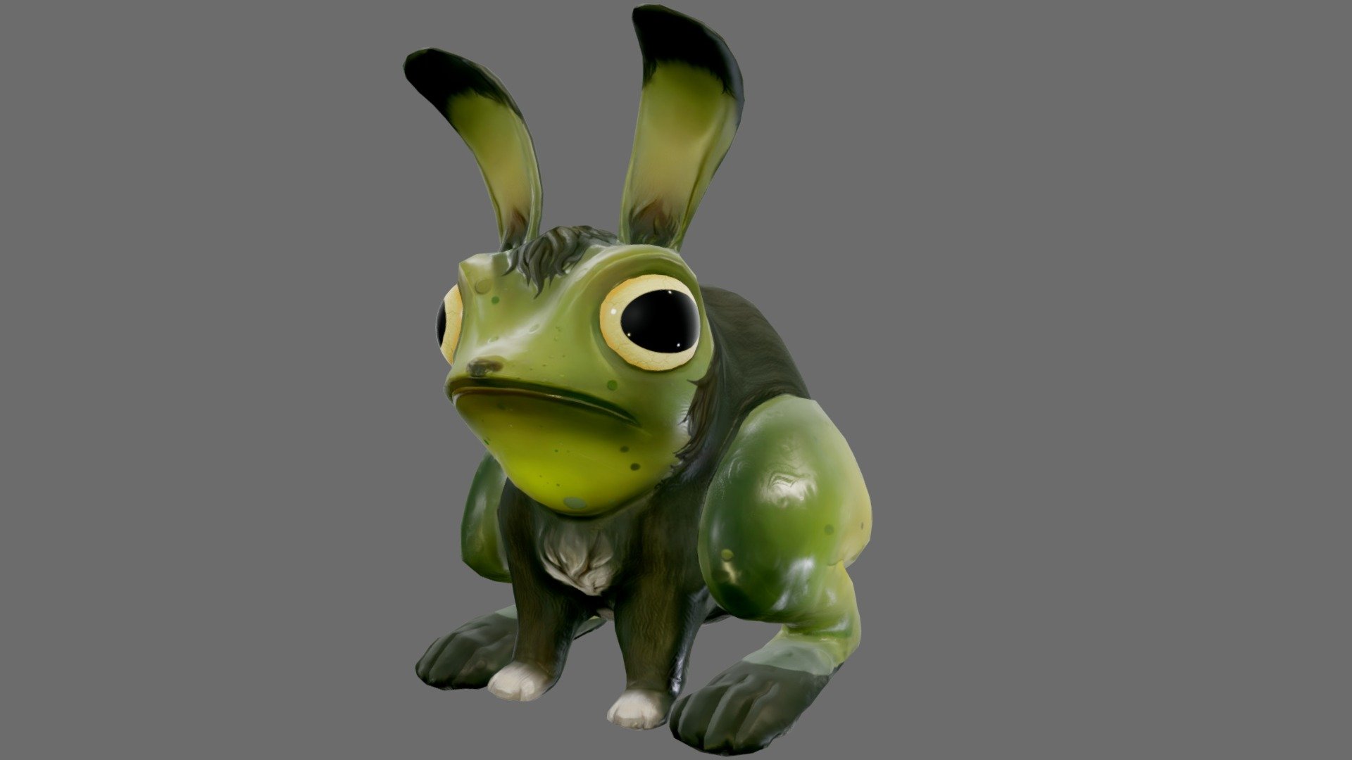 Ribbit_2060_ADK2001 1 3D-kunst og generalisering - Download Free 3D ...