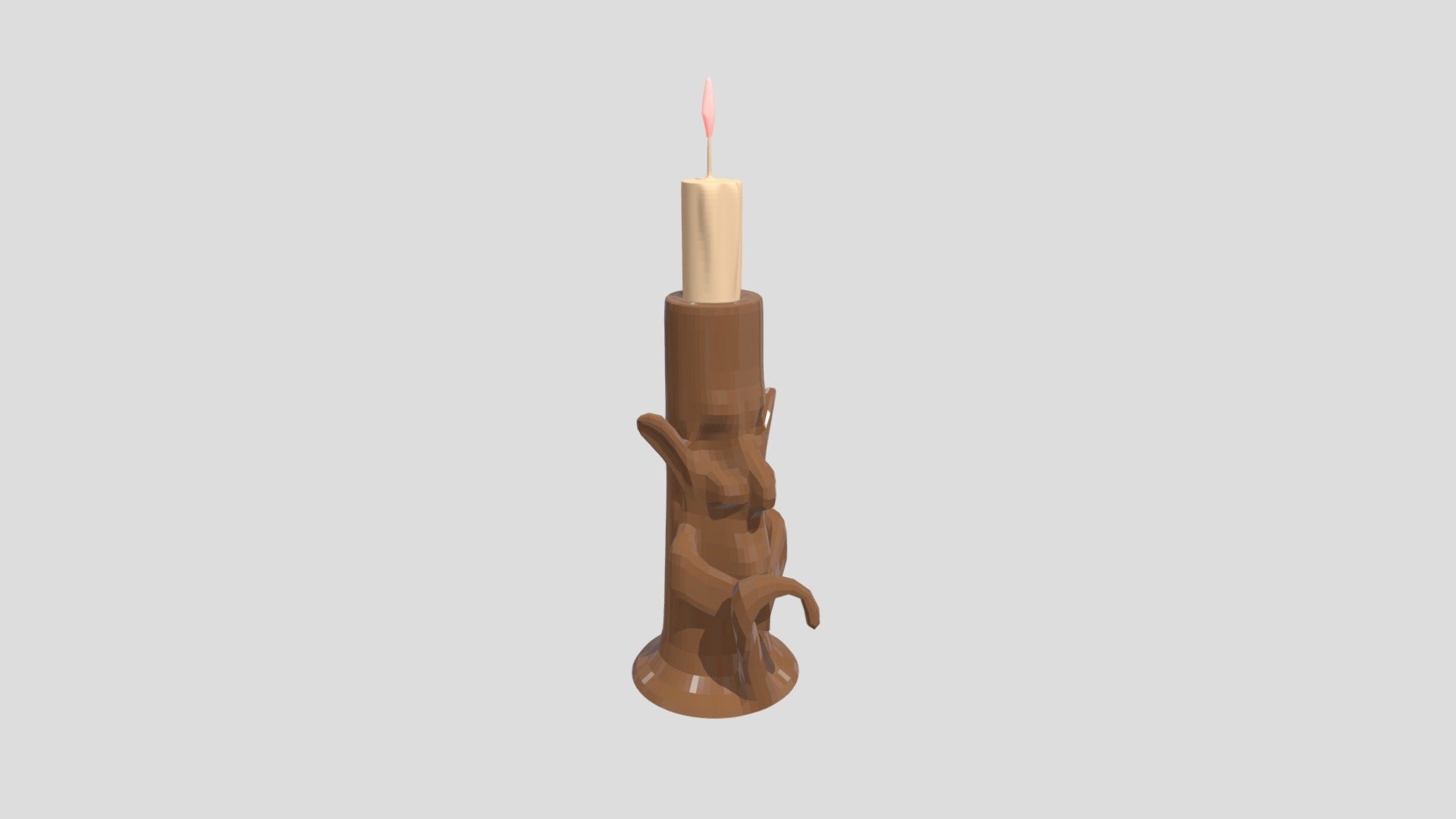 Candle1 - 3D model by IndianaGrd [eeacaa0] - Sketchfab