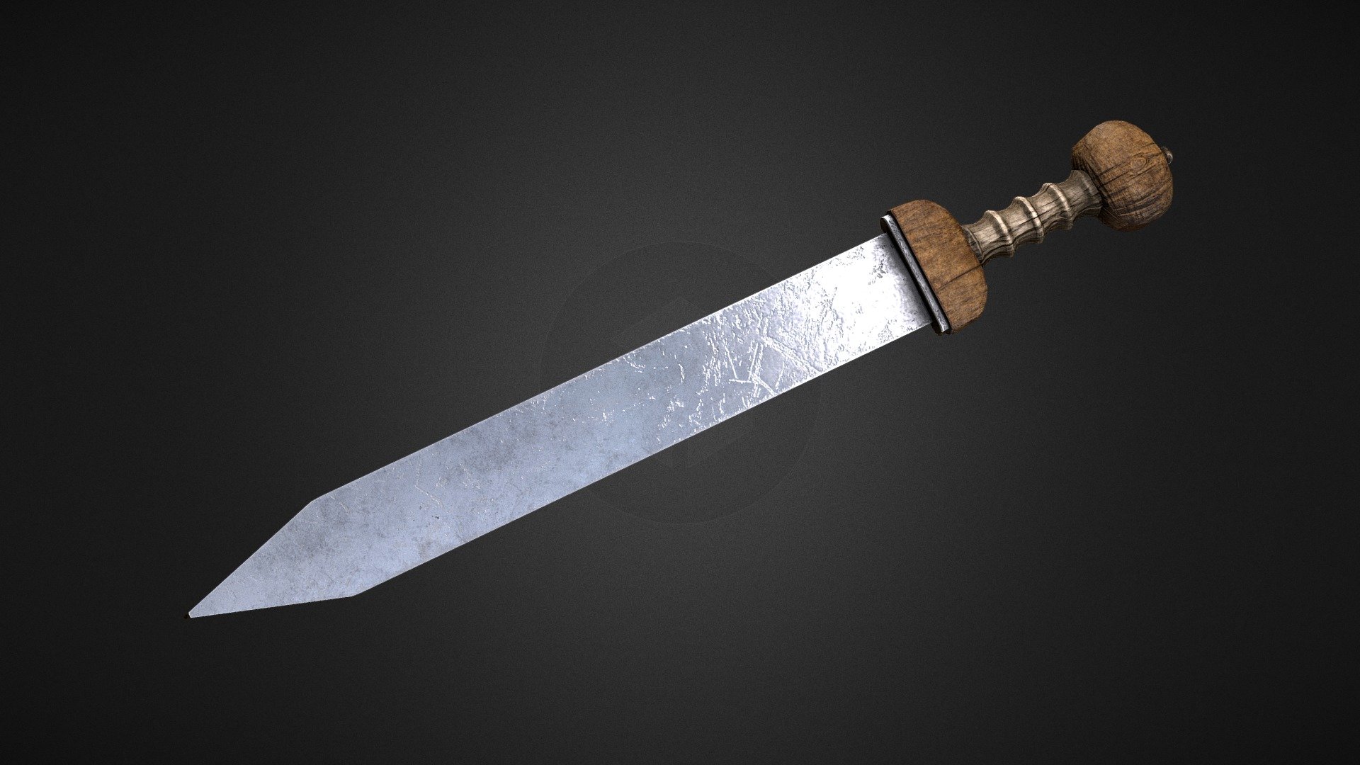 Gladius (Roman Empire sword) - Download Free 3D model by Aren Boada ...