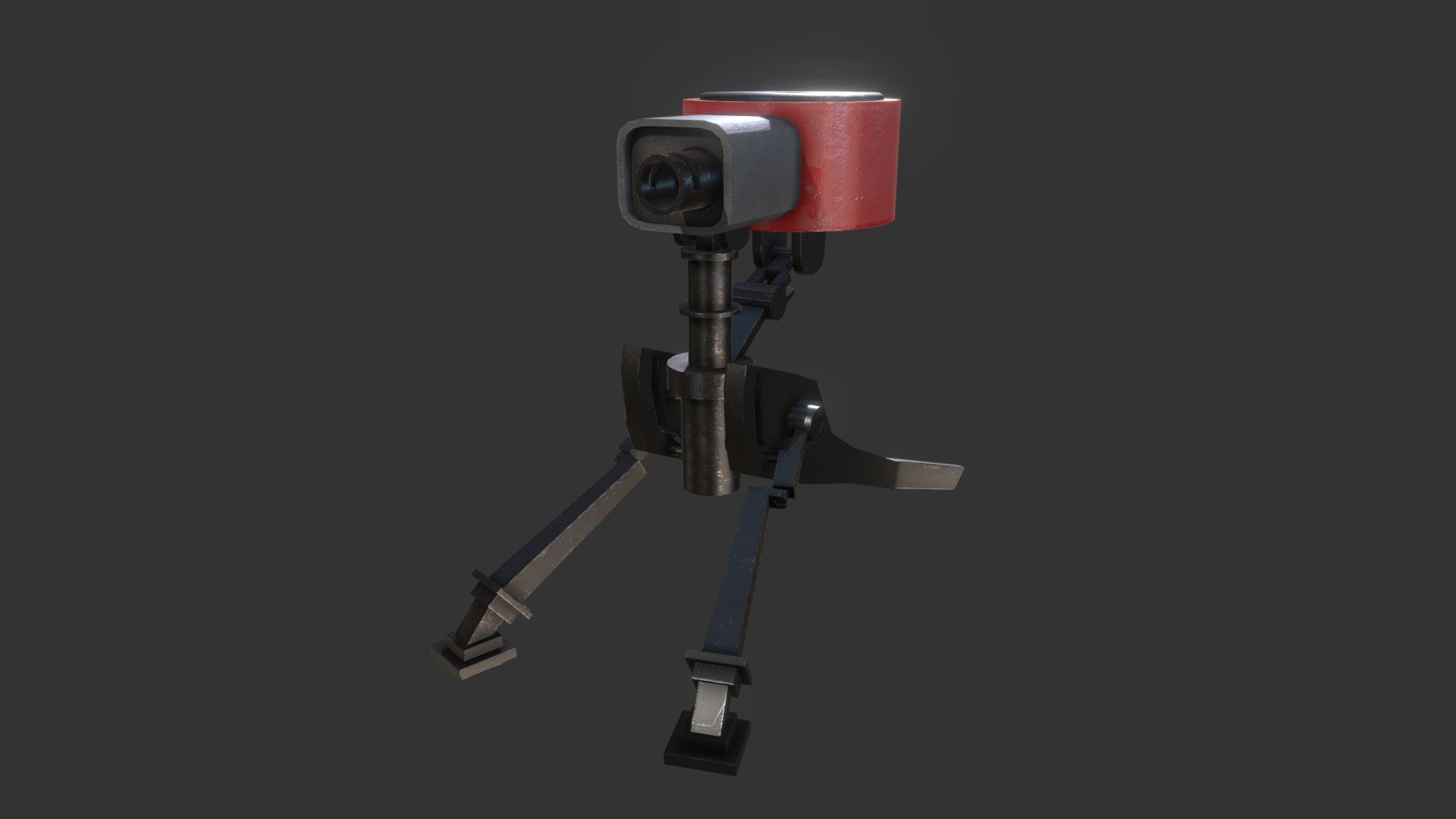 Sentry Gun - 3D model by H3SYR (@ongezell) [eeaec3a] - Sketchfab