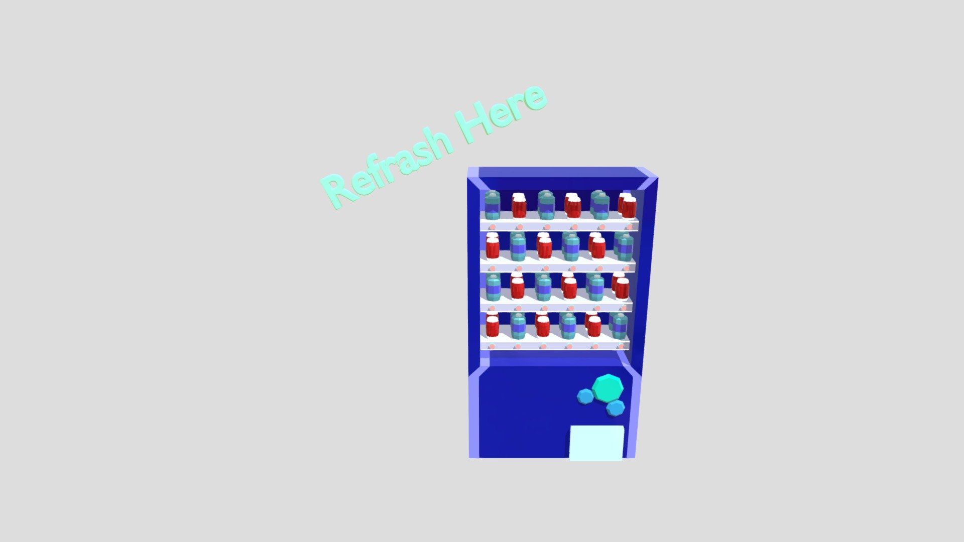 Vending Machine - 3D model by Rom (@Romharel) [eeb0b5c] - Sketchfab