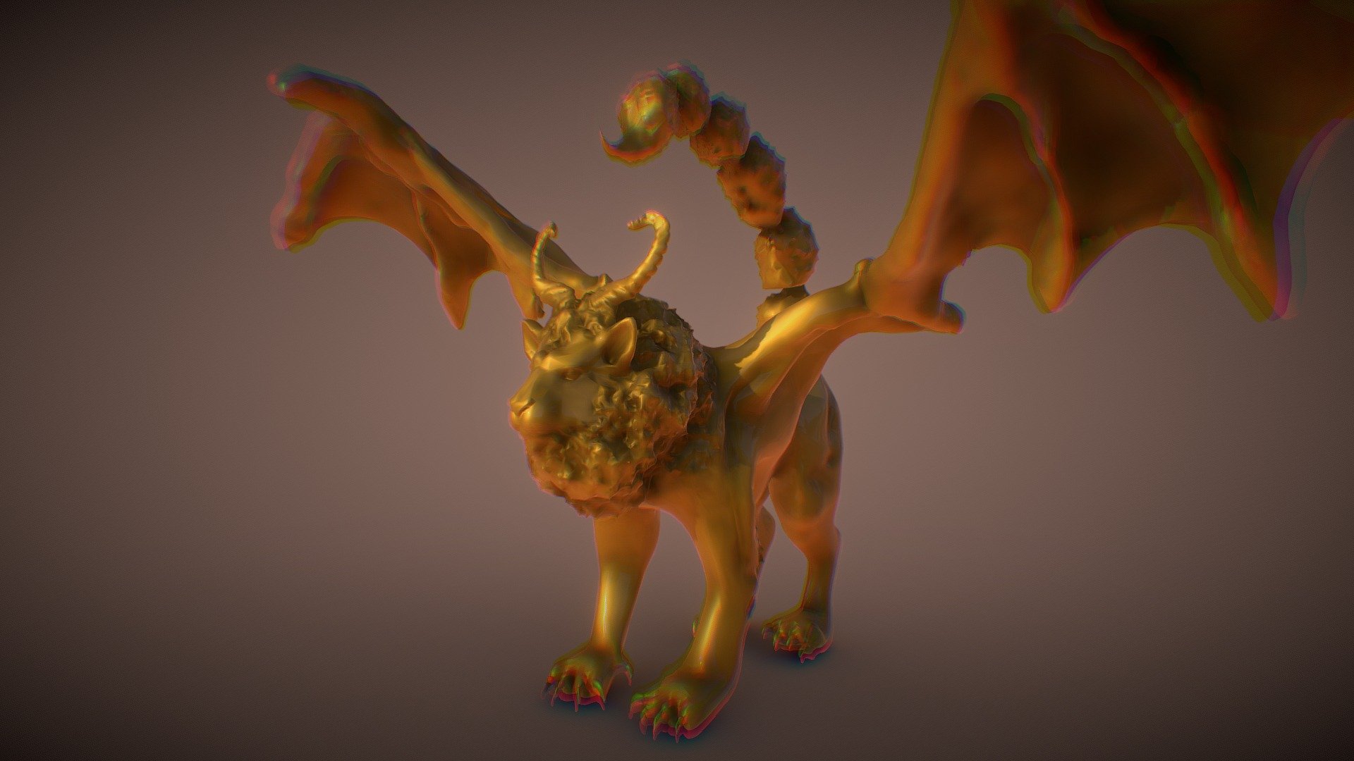 Manticore - Buy Royalty Free 3D model by Den97 [eeb11c9] - Sketchfab Store
