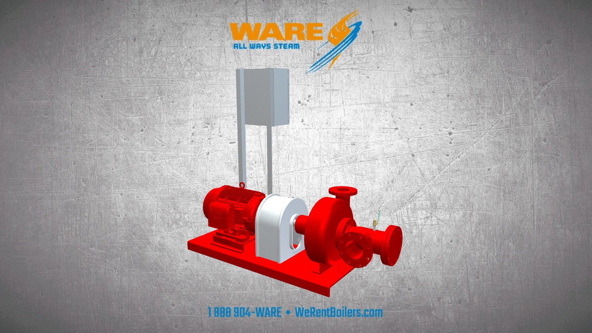 CIRCULATING PUMP (900 GPM) - 3D model by WARE (@Ware_Inc) [eeb2cf5 ...