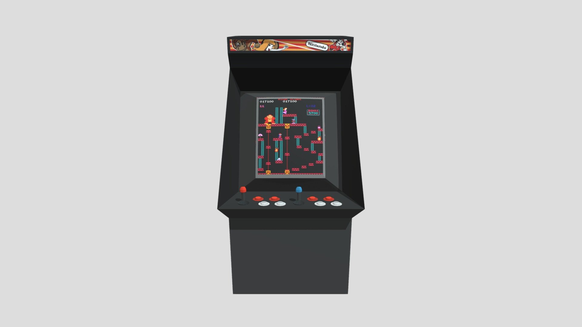 Cabinet Arcade test - Download Free 3D model by HylianBoi [eeb3259 ...